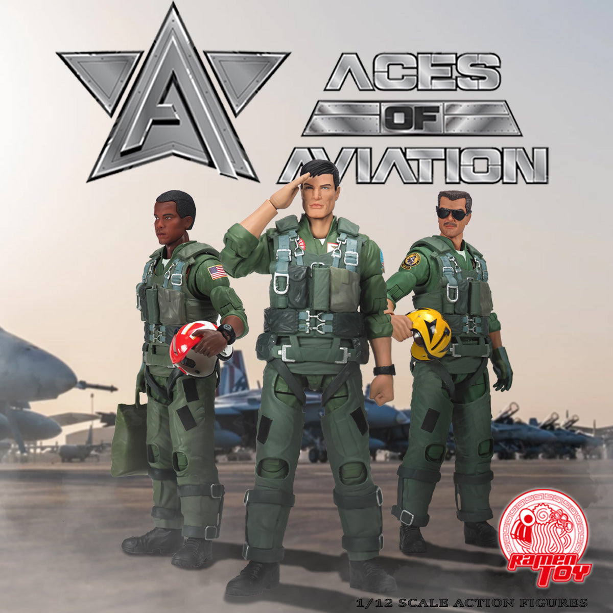 ITEM #AOA - Aces of Aviation (Wave 1) – Ramen Toy