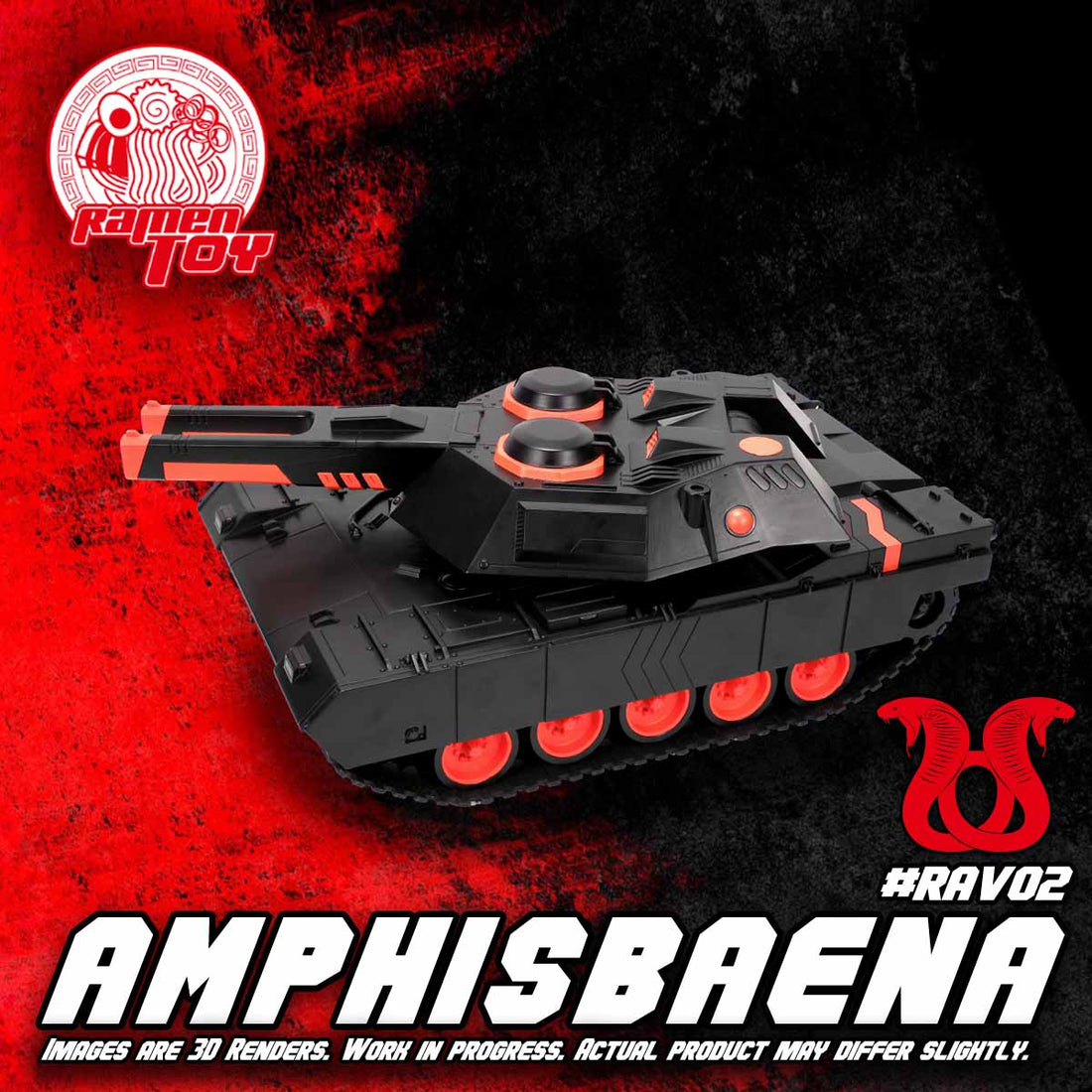 #RAV02 - AMPHISBAENA – Ramen Toy