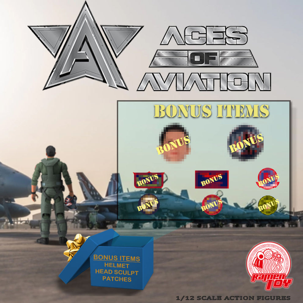 ITEM #AOA - Aces of Aviation (Wave 1) – Ramen Toy