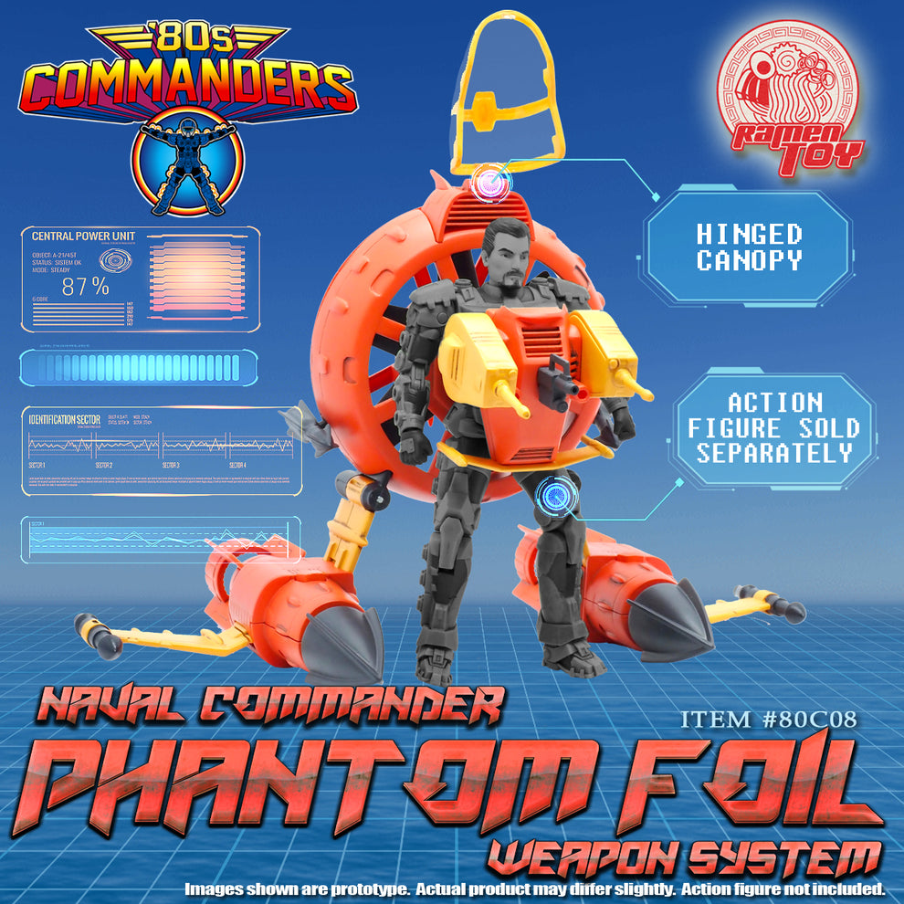 ITEM #80C08 - 80s Commanders [NAVAL COMMANDER PHANTOM FOIL WEAPON ...
