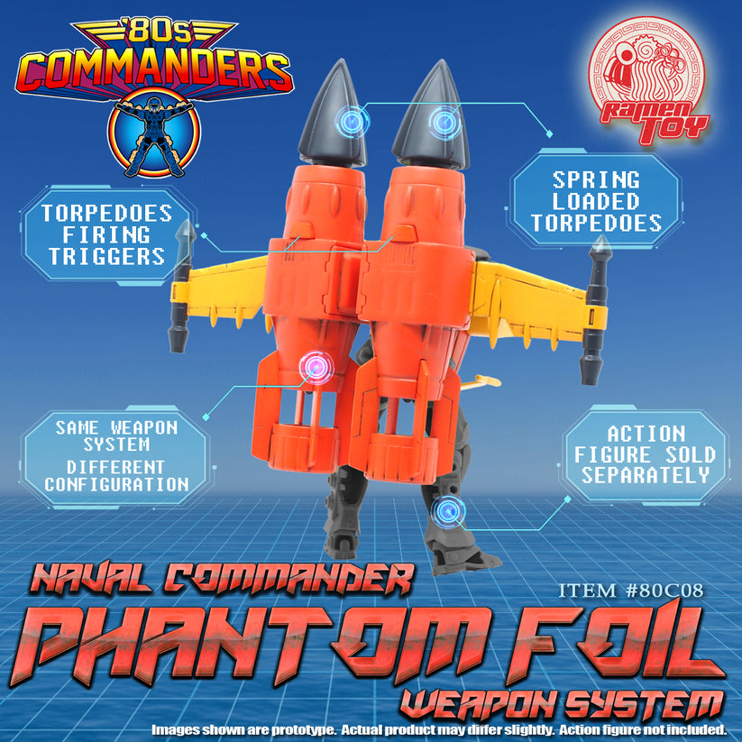 ITEM #80C08 - 80s Commanders [NAVAL COMMANDER PHANTOM FOIL WEAPON ...